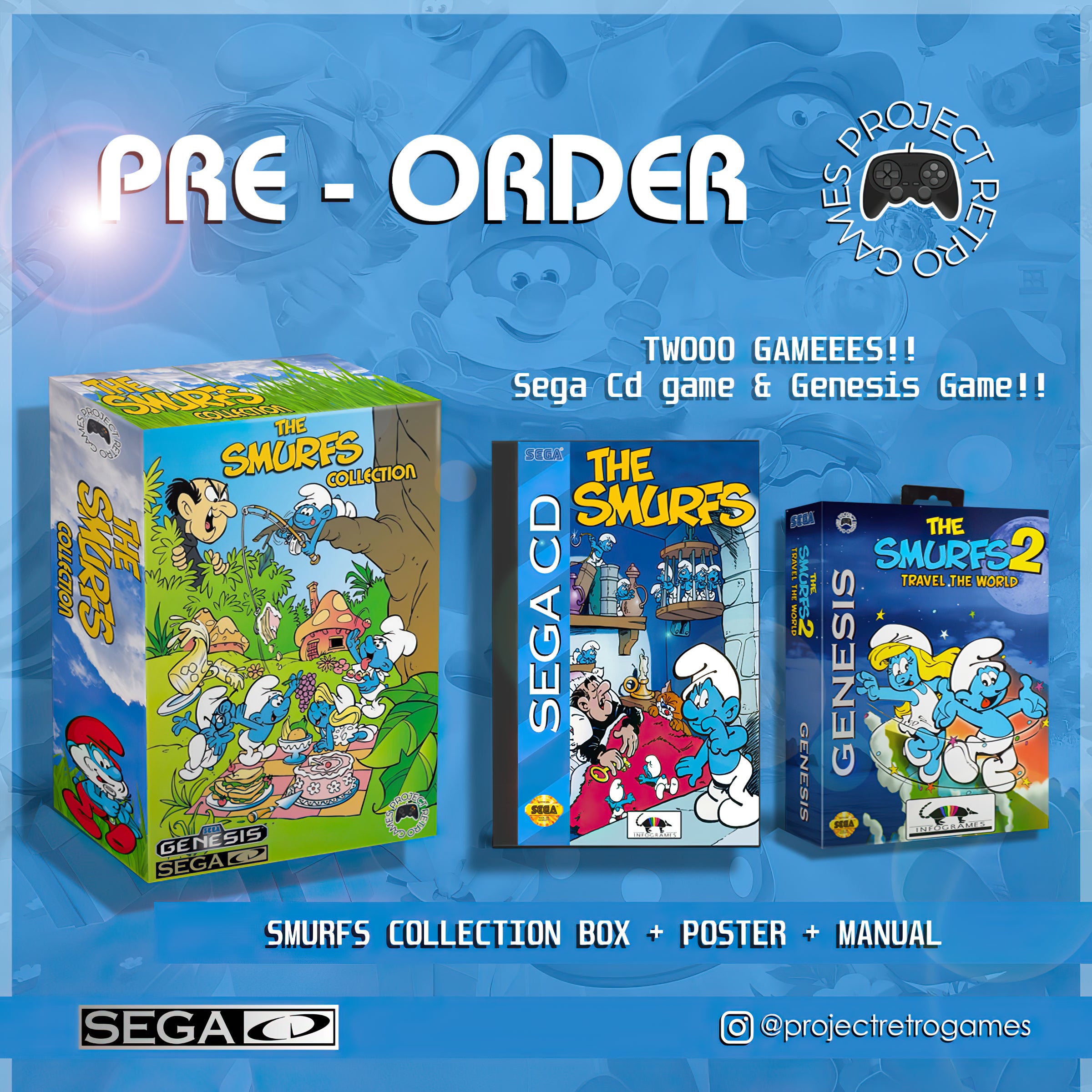 SMURFS COLLECTION (NTSC) | Project retro games