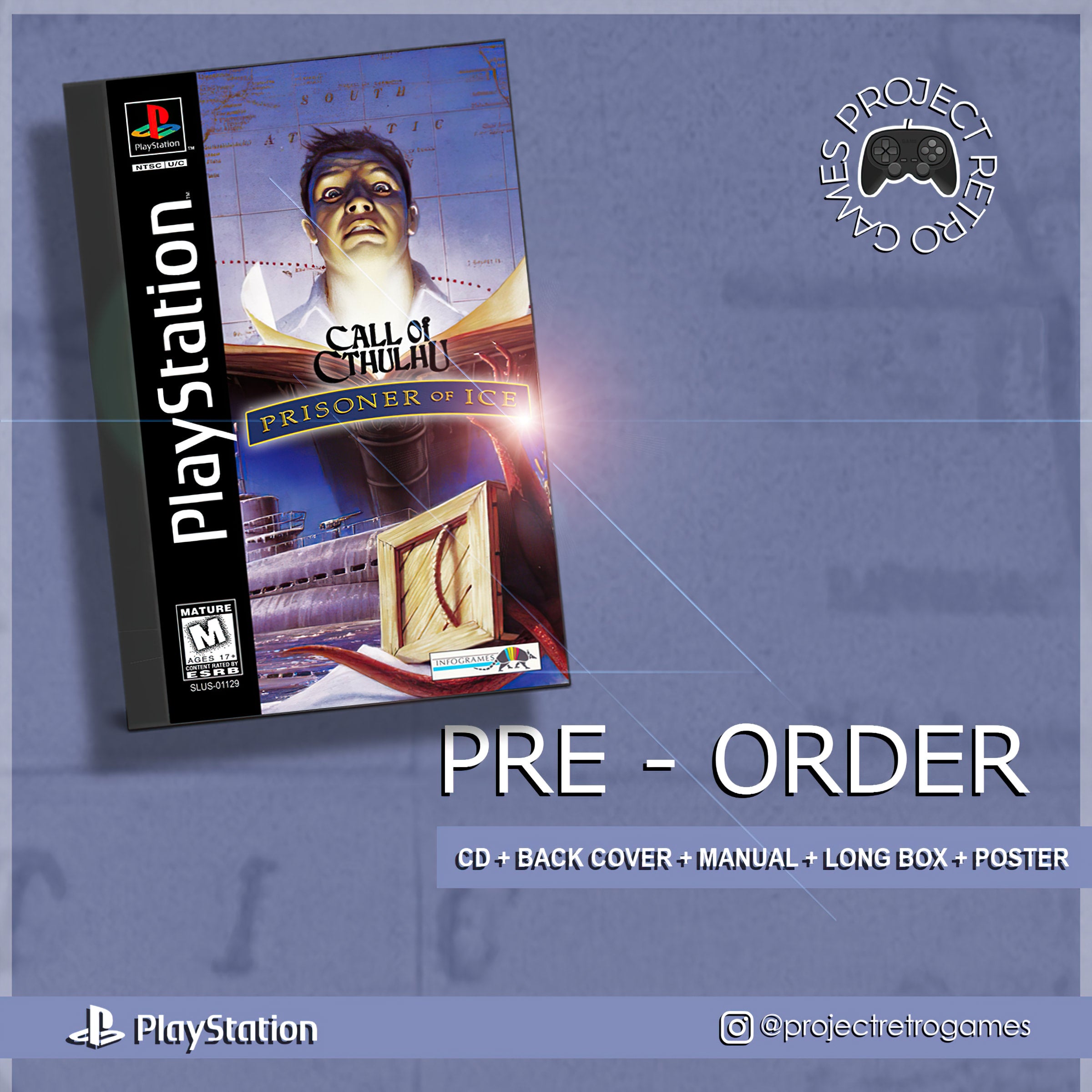 Call of Cthulhu Prisoner of Ice | Project retro games