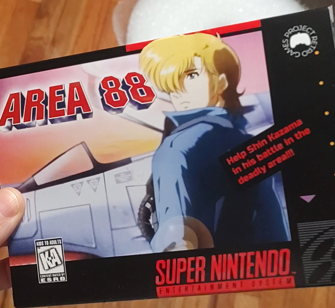 Area 88 SNES HACK | Project retro games