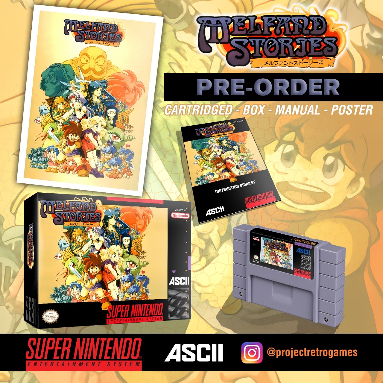 MELFAND STORIES SNES (Translation) | Project retro games