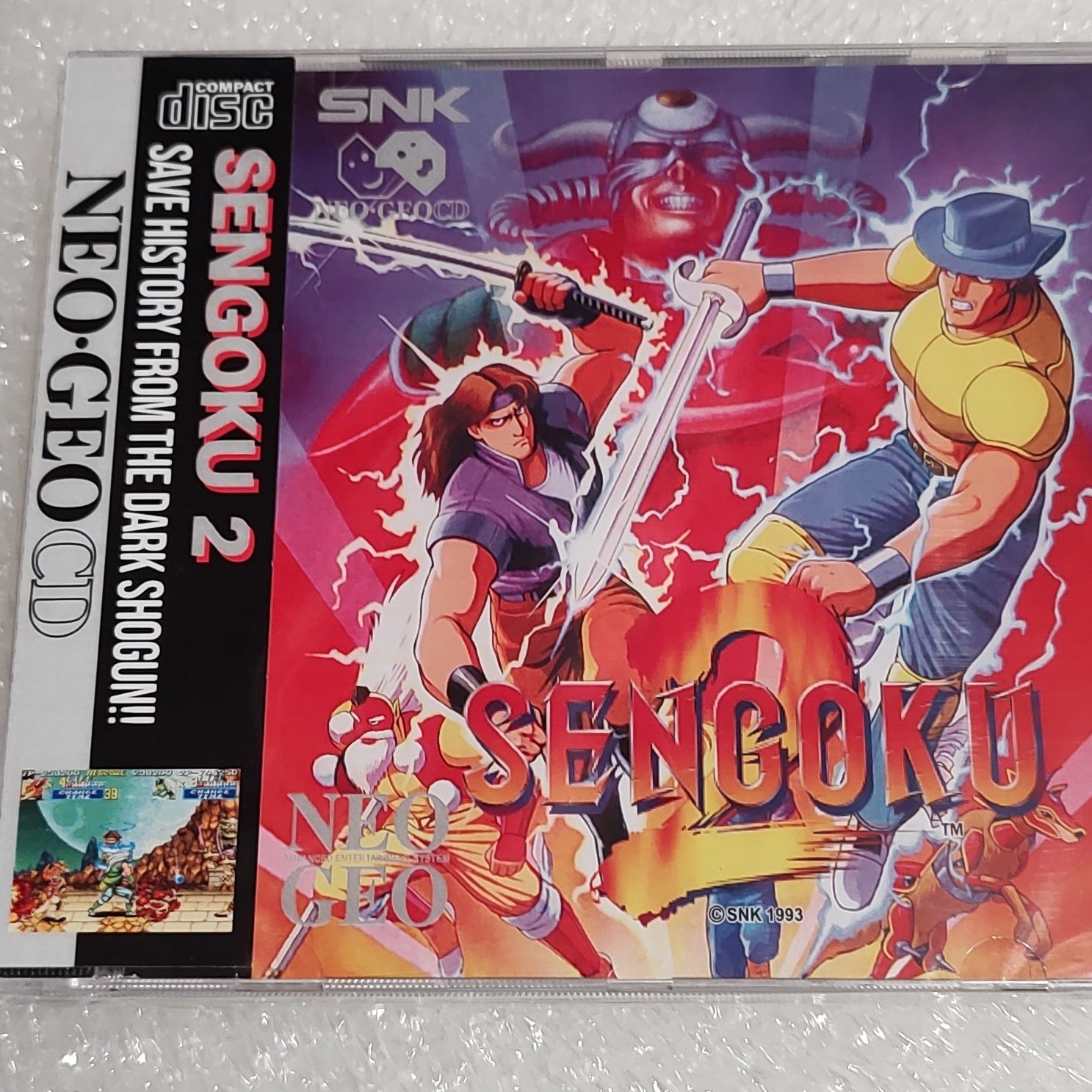 Sengoku 2 Neo Geo Cd | Project retro games