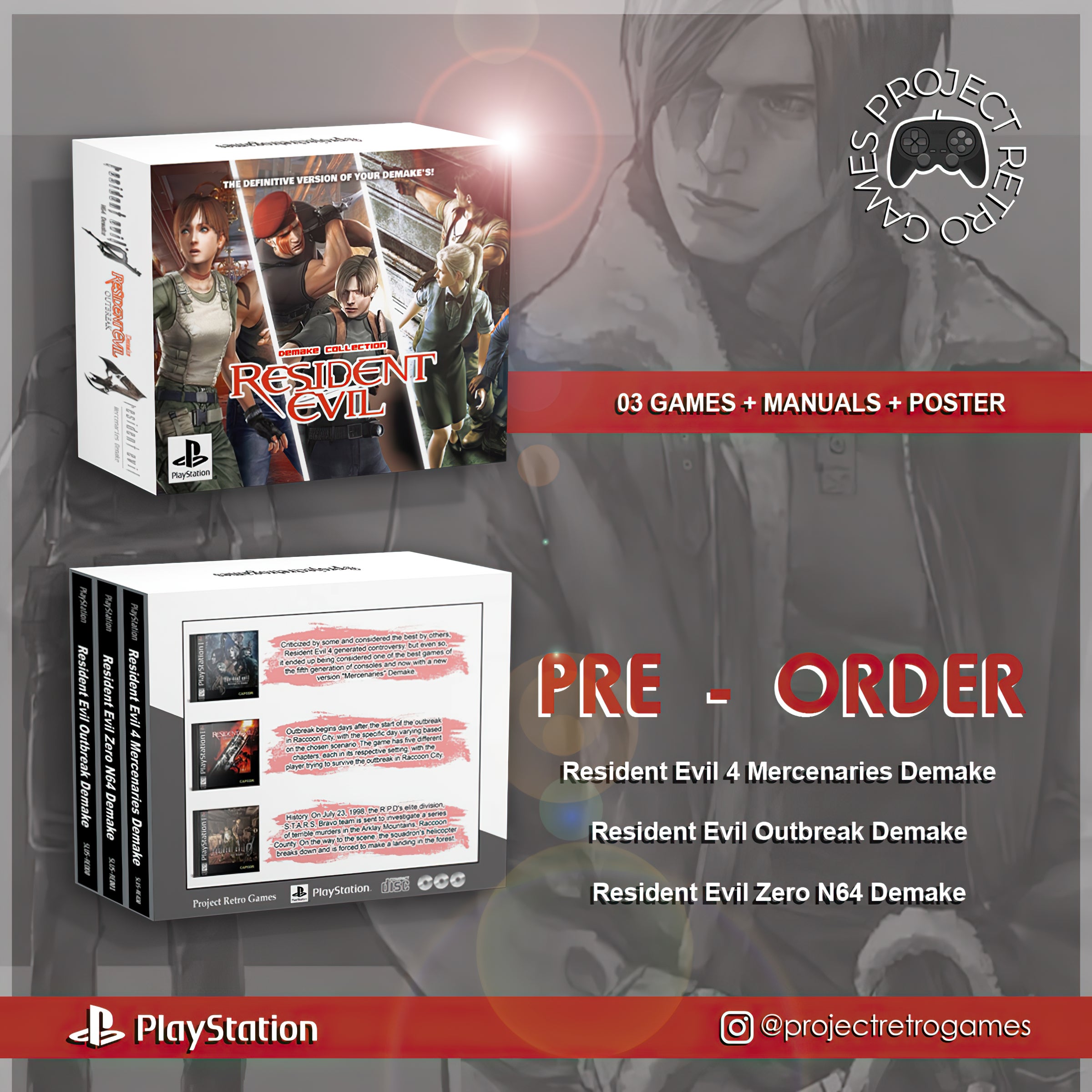RE DEMAKE COLLECTION | Project retro games